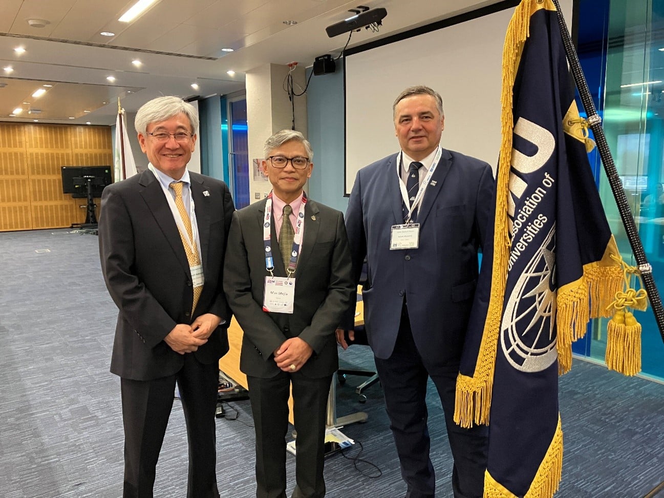 The signatory ceremony held at IMO | IAMU